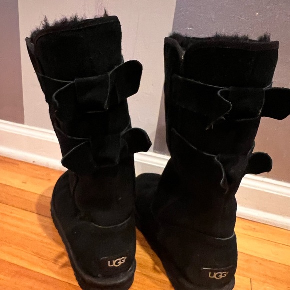 UGG | Shoes | Tall Black Uggs Boots | Poshmark